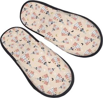Generic Papillons De Nuit Color&eacute;s Femme Homme Slippers Confortable Pantoufles Respirantes Chaussures De Maison Pour Automne Int&eacute;rieur Hiver L