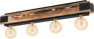 Eglo Plafonnier Layham - Noir