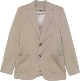 Circolo 1901 Sakko aus Piqué - Grau