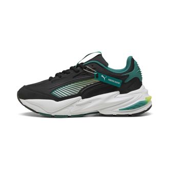 Puma x ASTON MARTIN ARAMCO F1 TEAM RS Surge Low Sneakers Unisex, Schuhe, Schwarz, 40.5