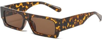 Generic Lunettes De Soleil Unisexes &Agrave; Monture Fine For Lext&eacute;rieur, Id&eacute;ales For Les Trajets Domicile-travail, Vacances Et Le Sport(Brown)