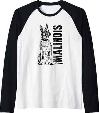Creativemotions Malinois - Belgischer Schäferhund Raglan