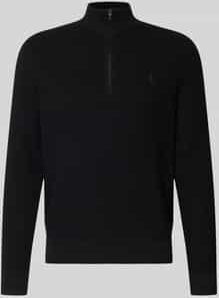 Polo Ralph Lauren Regular Fit Troyer aus Baumwoll-Mix mit Logo-Stitching