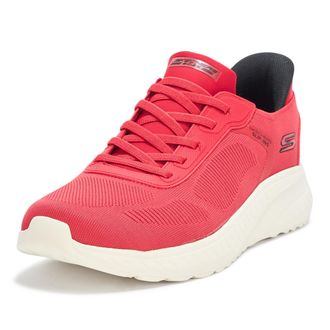 Skechers Herren Hands Free Slip-Ins Squad Chaos-Solid Step Sneaker, Rot/Ausflug, einfarbig (Getaway Solids), 40 EU