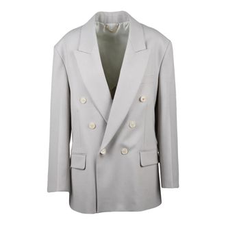 Victoria Beckham Giacca doppiopetto - - Jackets - Damen - Grau - 2XS