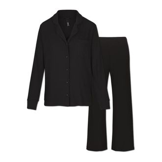 SKIMS Soft Lounge Schlafanzug-Set - - Nightwear & Lounge - Damen - Schwarzk - 2XS