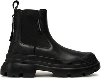 Karl Lagerfeld Klassische Stiefeletten KL43545 Schwarz