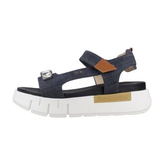 Nero Giardini Damen, Schuhe, Blau, 40 EUGr&ouml;&szlig;e