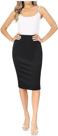 Generic Jupe Longue Portefeuille Femme Femme Noir Tweed Parachute Léopard Devant Côtelée Pareo Mauve Africaine Tall Annee Legere Printemps Elegante Cintrée Po