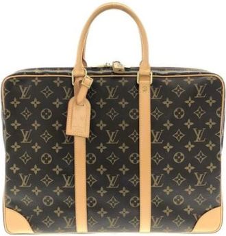 Louis Vuitton Sac &agrave; main en toile Pre-owned - Femme - Pre-owned - Brun - Taille: ONE Size