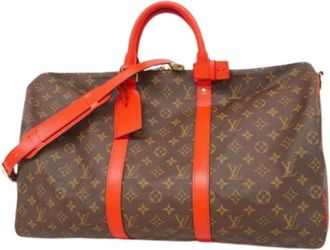 Louis Vuitton unisex, Pre-owned, Brun, Taille: ONE Size Pre-owned Weekend Bag