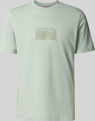 HUGO BOSS Regular Fit T-Shirt aus Baumwoll-Jersey Modell DELASTIO