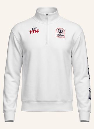 Wilson Sportjacke M Playstate Half Zip Sweatshirt weiss