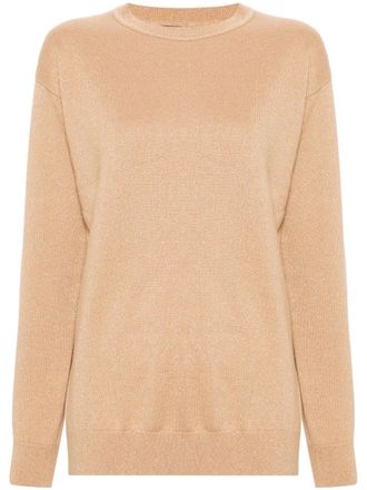 Fabiana Filippi pull à ornements métallisés - Tons neutres