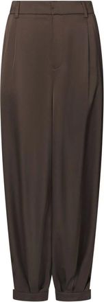 Neo Noir Femme, Pantalons, Brun, Taille: 42 FR Tapered Pantalons