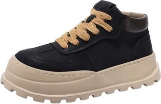 Generic Baskets l&eacute;g&egrave;res pour homme - Semelle &eacute;paisse - Chaussures d&eacute;contract&eacute;es - Chaussures de sport antid&eacute;rapantes - Augmentation de la hauteur - Chaussures