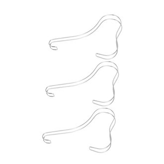 Cabilock 3 St&uuml;ck Edelstahl Schuhst&uuml;tze Elastischer Innensupport f&uuml;r High Heels Schuh Display St&auml;nder Schuhaufbewahrung Schuhhalter Platzsparend f&uuml;r Zuhause und