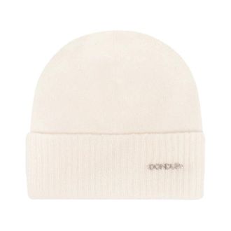 Dondup Femme, Accessoires, Blanc, Taille: ONE Size Cashmere Hat
