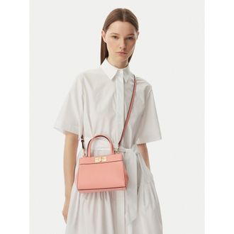 Tommy Hilfiger Handtasche Tommy Hilfiger Th Modern Mini Satchel AW0AW18726 Hellrosa