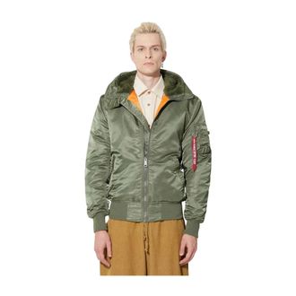 Alpha Industries Herren, Jacken, Gr&uuml;n, MGr&ouml;&szlig;e
