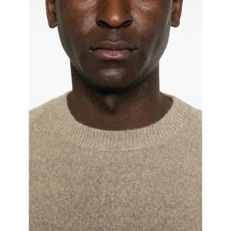 Avant Toi Merino & Cashmere Blend Sweater - Beige