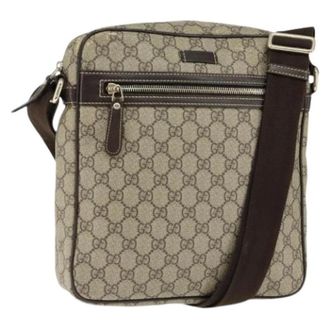 Gucci Sac bandouli&egrave;re en plastique Pre-owned - Femme - Pre-owned - Beige - Taille: ONE Size