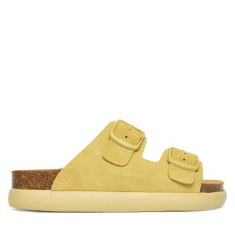 Scholl Pantoletten Scholl Noelle Chunky F01218 Gelb