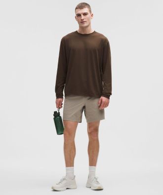 lululemon Short Zeroed In sans doublure pour Hommes - 18 cm - Gris - Taille XL