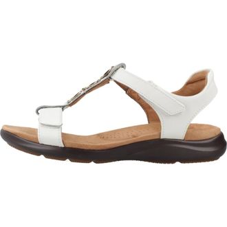 Clarks Femme, Chaussures, Blanc, Taille: 37 EU Sandales Ferm&eacute;es
