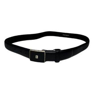 Saint Laurent unisex, Pre-owned, Noir, Taille: ONE Size Ceinture en cuir Vintage Pre-owned
