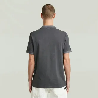 G-Star Poloshirt Dunda Slim Fit Logostickerei auf der Brust