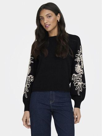 Only Pullover Magnolia 15367757 Schwarz Regular Fit