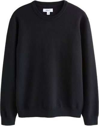 Next Rundhalspullover Weicher Rundhalspullover im Regular Fit (1-tlg)
