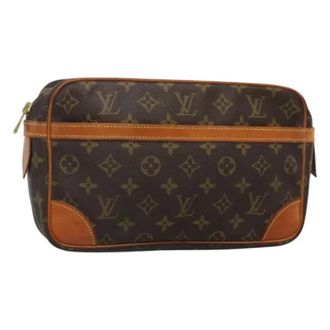Louis Vuitton Pre-owned Canvas clutches - - Pre-owned - Damen - Braun - ONE SIZE