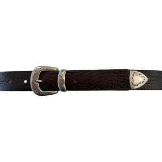 Alberto Luti Lederg&uuml;rtel - - Accessories - Herren - Braun - 110 CM