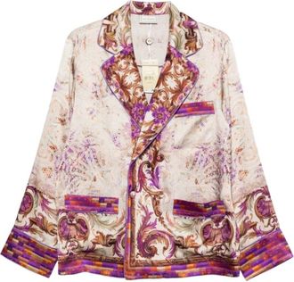 Pierre-Louis Mascia Femme, Vestes, Multicolore, Taille: 40 FR Mutka Jacket Silk