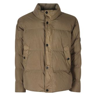 Stone Island Bomber - Homme - Vestes - Vert - Taille: XL