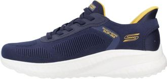 Skechers Homme, Chaussures, Bleu, Taille: 42 EU Slip-ins: Bobs Sport Squad Chaos - Solid Step