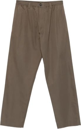 Marni elasticated-waist trousers - Gr&uuml;n