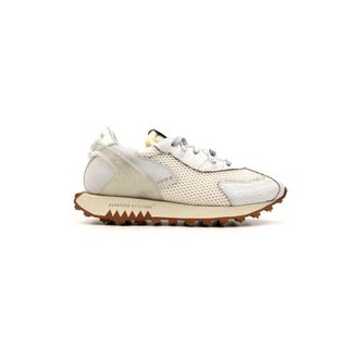 RUN OF Wei&szlig;e Sneakers f&uuml;r M&auml;nner - - Shoes - Herren - Wei&szlig; - 39 EU
