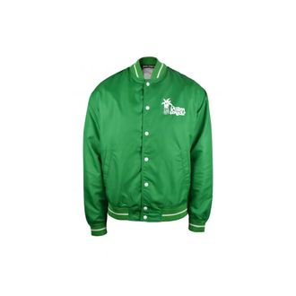 Palm Angels Douby Bomber Jacket - - Jackets - Herren - Gr&uuml;n - S