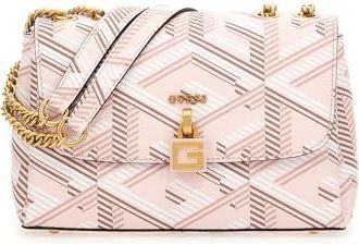 Guess Montreal, Sac Femme, Logo Rose pâle, Taille Unique