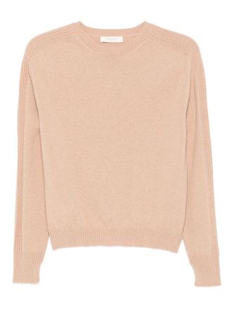 Twin-Set pull à poignets nervurés - Tons neutres