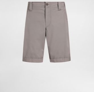 Dolce & Gabbana Cotton Bermuda Shorts - Mann Hosen Und Shorts Grau 54