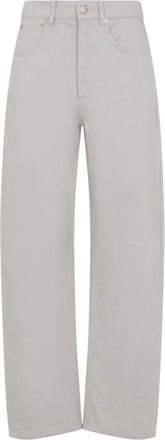 Max Mara Femme, Pantalons, Gris, Taille: 36 FR Wide Pantalons