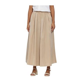 Ibana Sana Midi Rock - - Skirts - Damen - Beige - S
