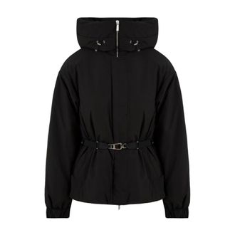 Moorer Femme, Vestes, Noir, Taille: 40 FR Doudoune Courte
