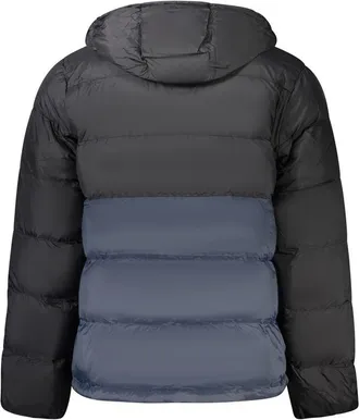 Calvin Klein Color-Block Padded Down Jacket - Black
