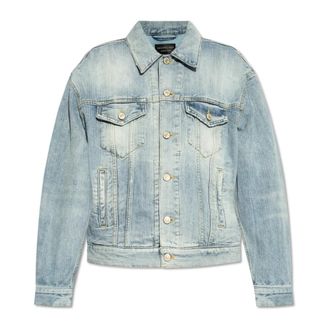 Balenciaga Jeansjacke - - Jackets - Damen - Blau - L
