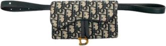 Dior Sac banane en toile Pre-owned - Femme - Pre-owned - Bleu - Taille: ONE Size
